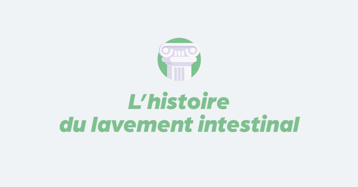 L'histoire du lavement intestinal | Bivea Médical